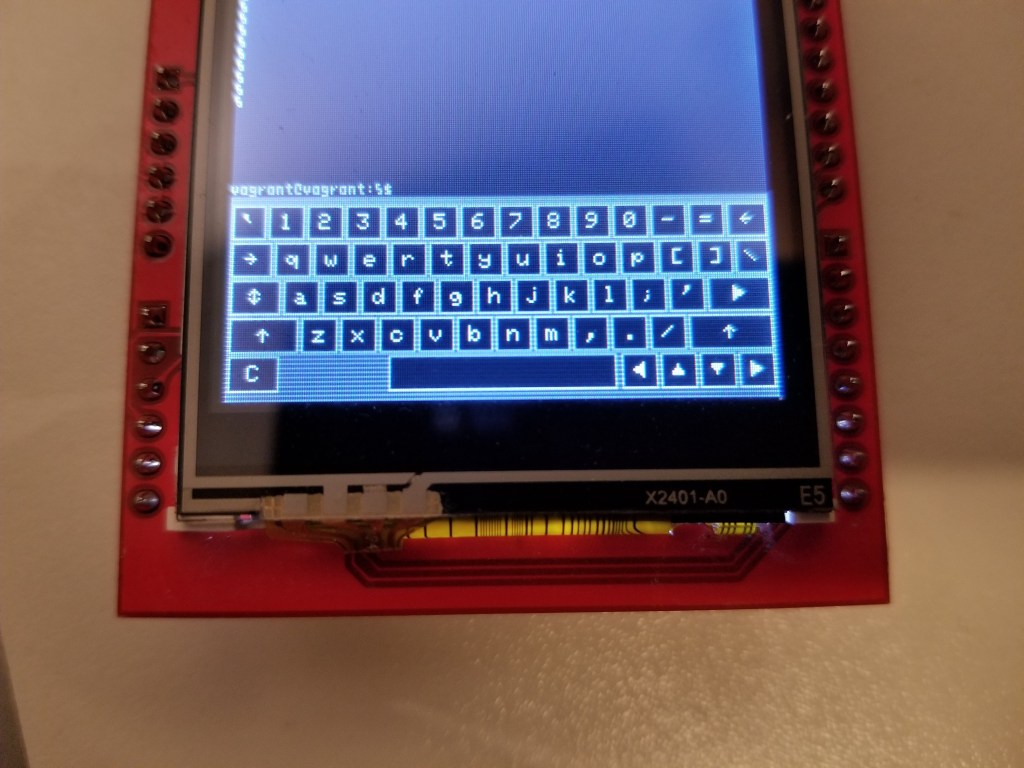 TinTTY v2: Tiny Touchscreen VT100 Console – unframework